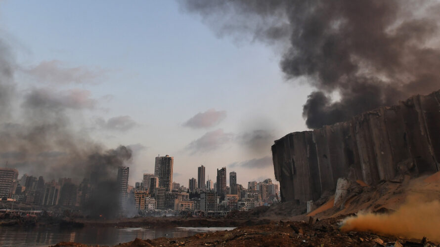 Nationale Actiedag voor slachtoffers explosie Beiroet - MAX Vandaag