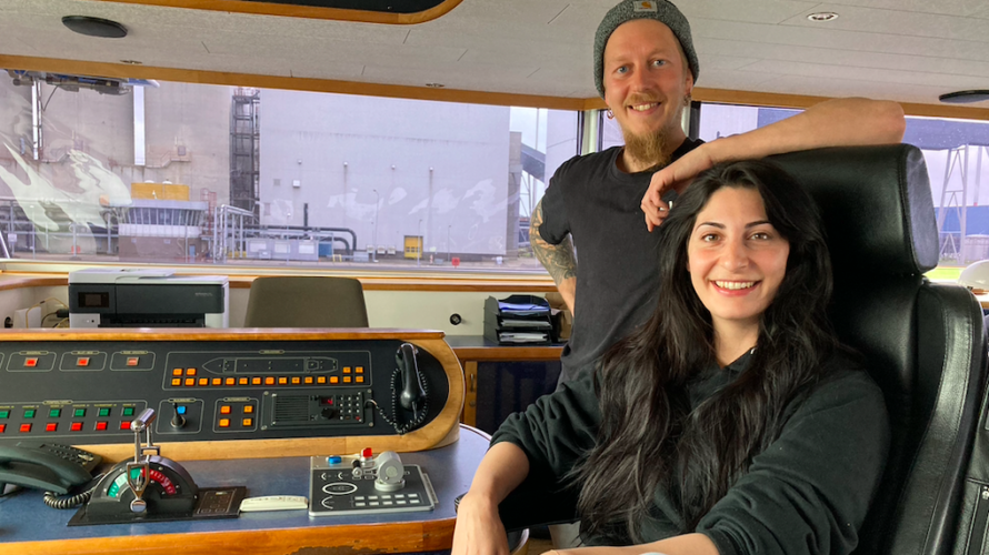 Werk in Uitvoering #14: schippers Alex Pomp en Liana Engibarjan - MAX ...