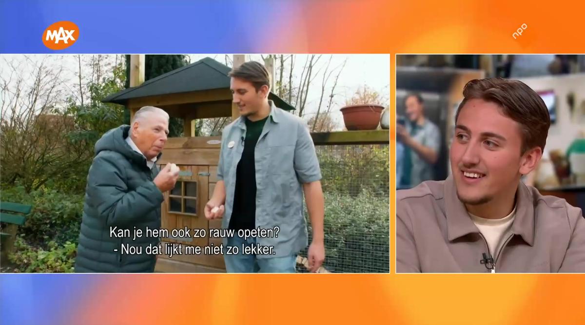 Thijmen Schoorl werkt in ouderenzorg en scoort op sociale media ...