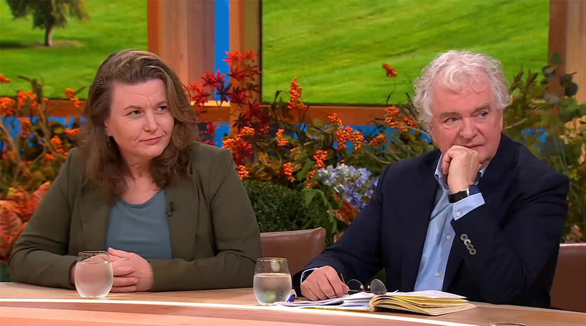 Politiek commentator Kees Boonman en wijkverpleegkundige Jennifer ...