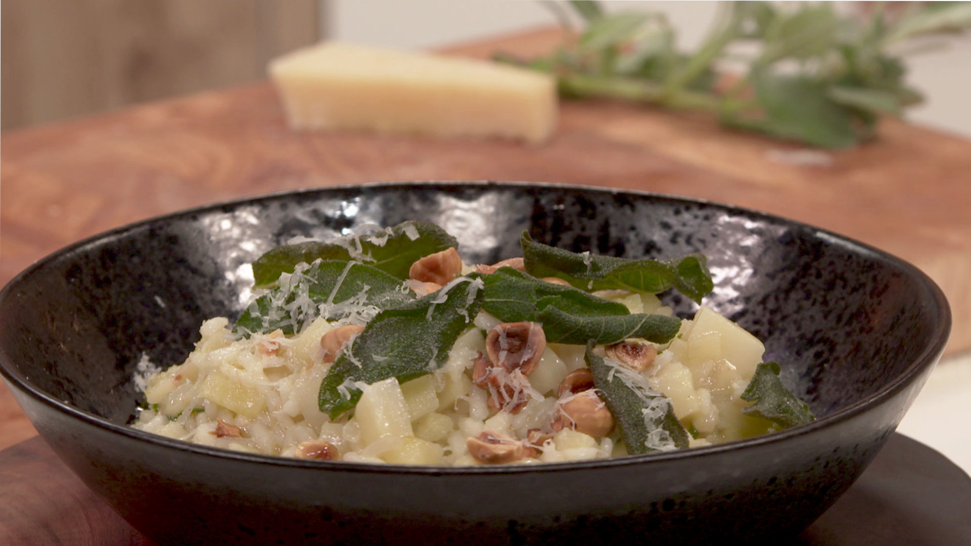 Kook mee met MAX: risotto met pastinaak en salie - MAX Vandaag